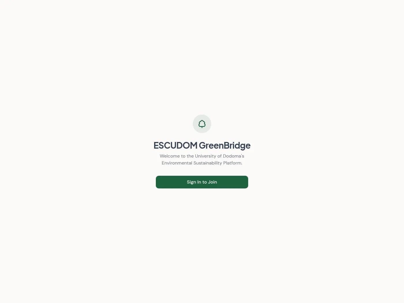GreenBridge ESCUDOM Platform