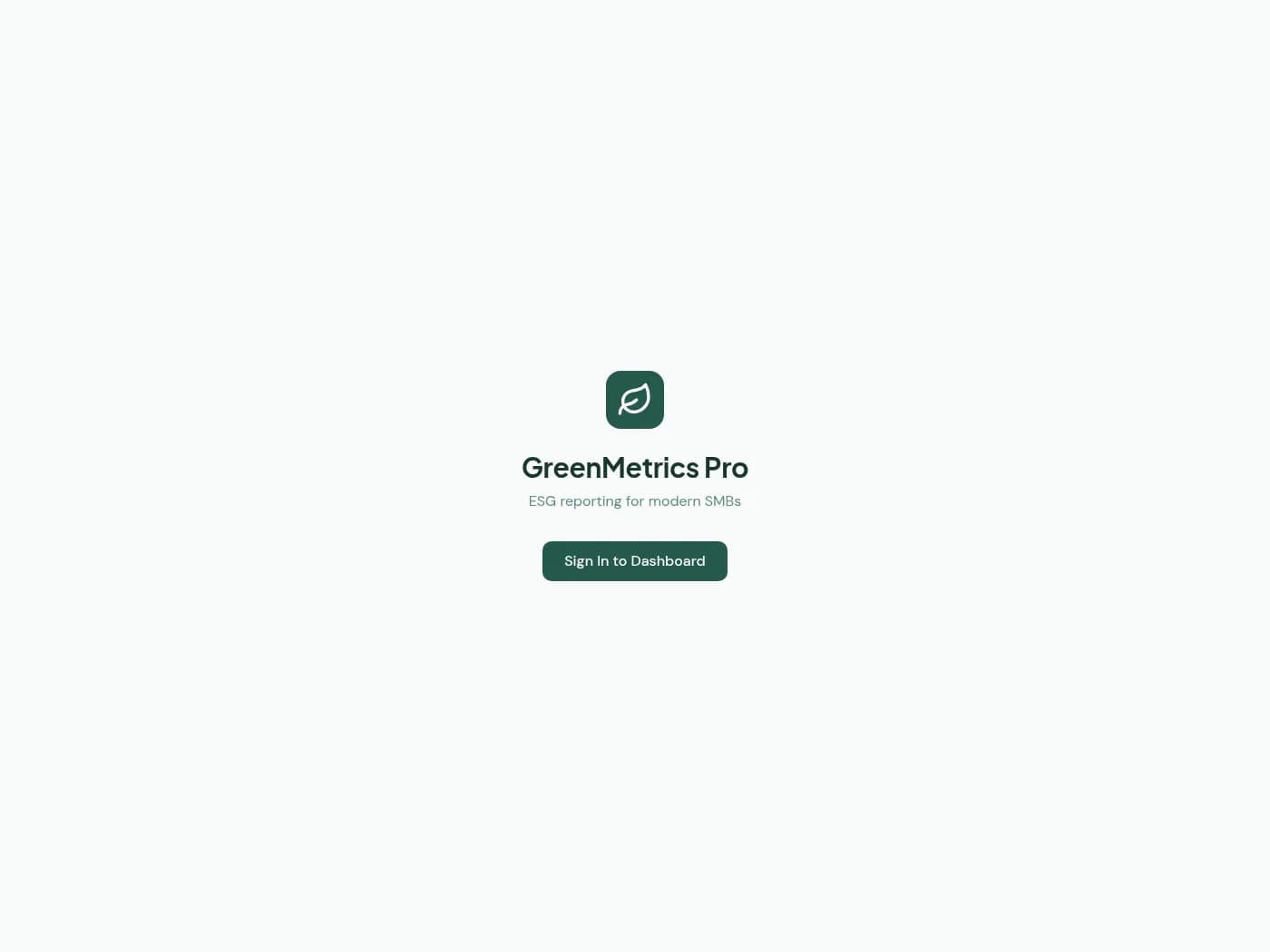 GreenMetrics Pro