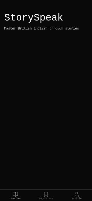 StorySpeak ESL App