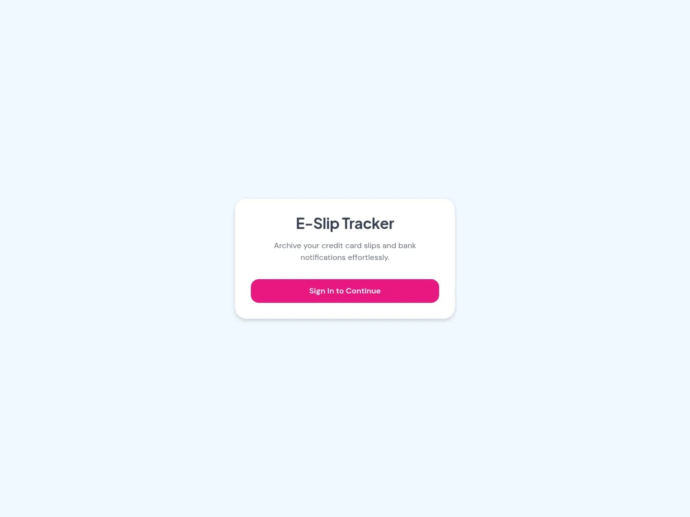 E-Slip Tracker
