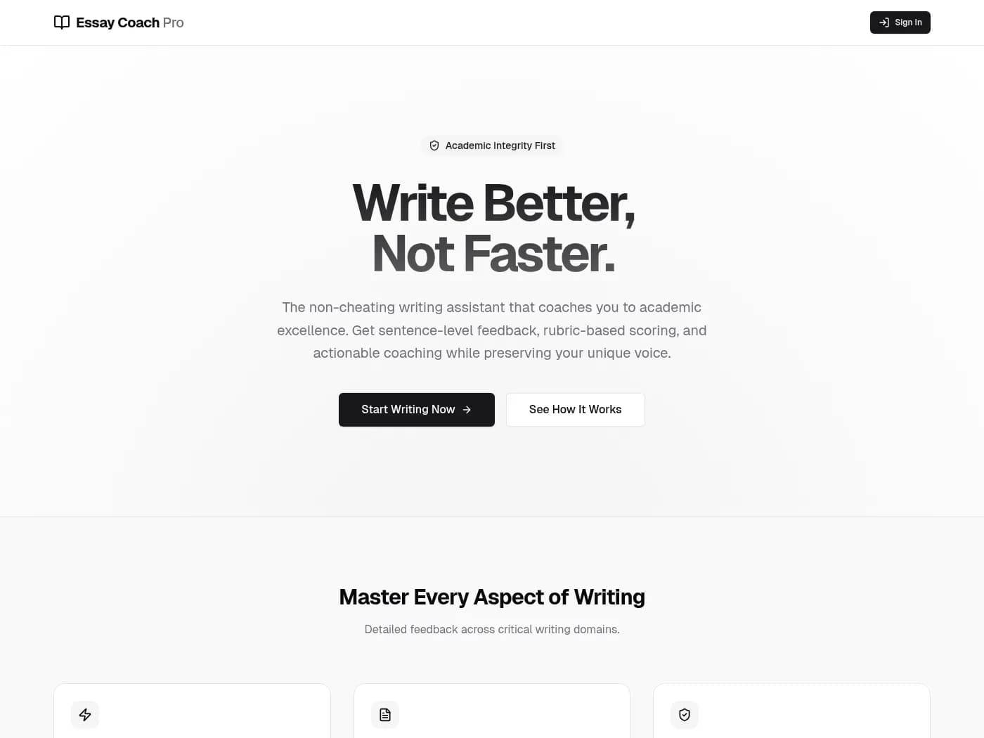 Essay Coach Pro