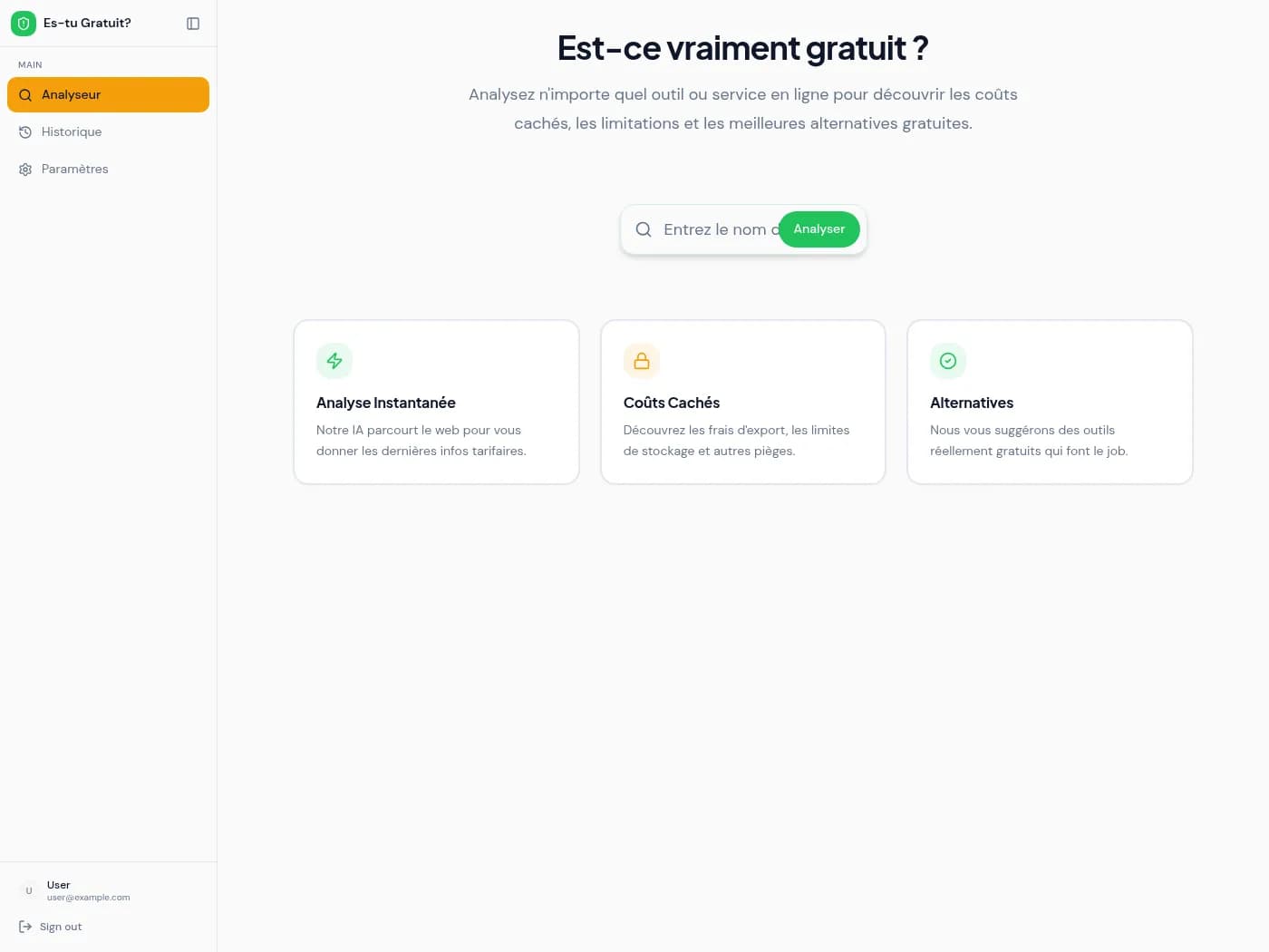 Es-tu Gratuit?