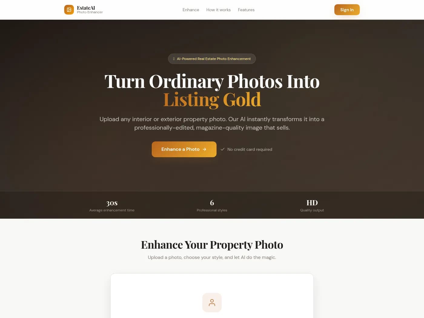 Estate Photo Enhancer AI