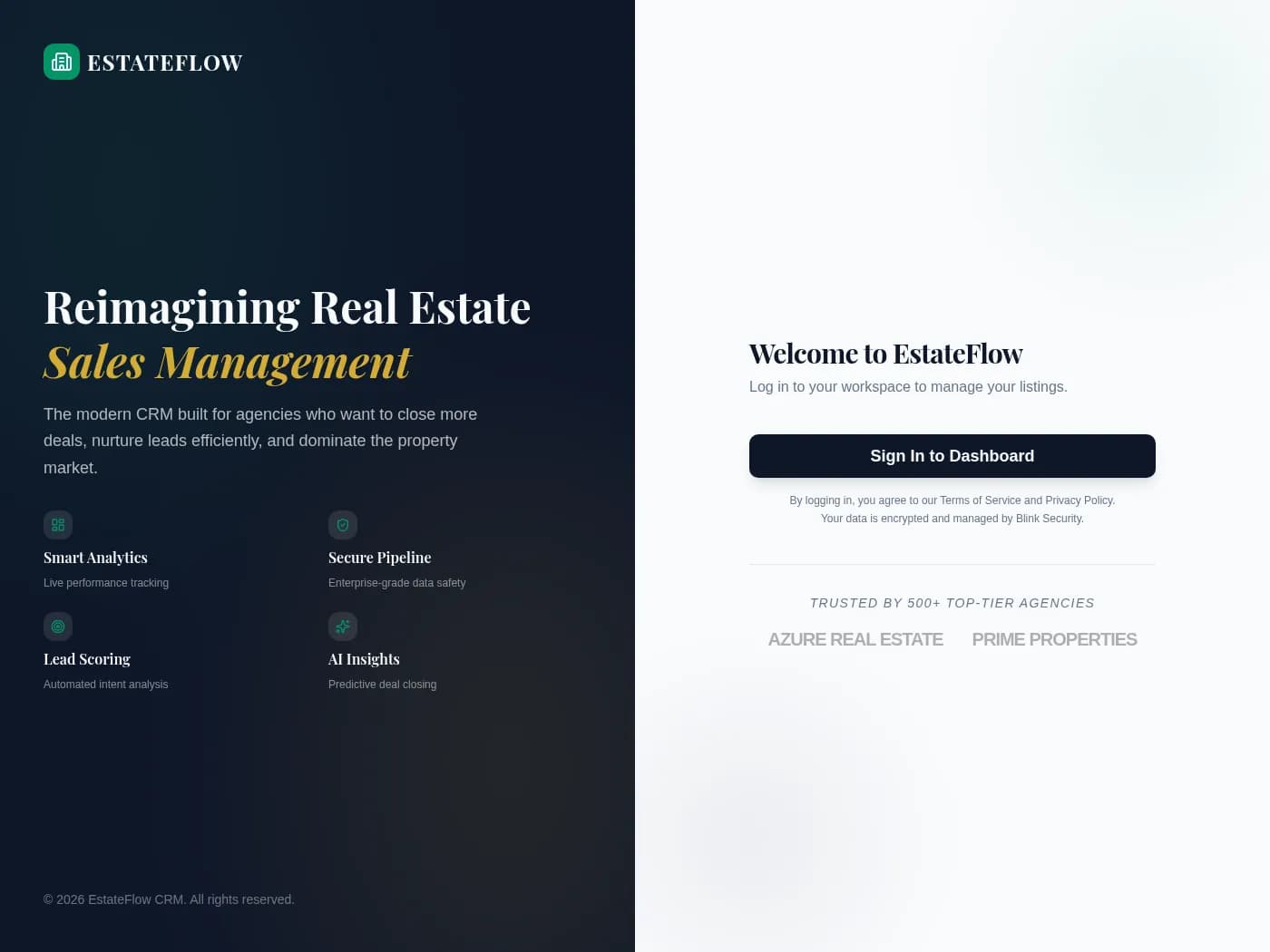 EstateFlow CRM