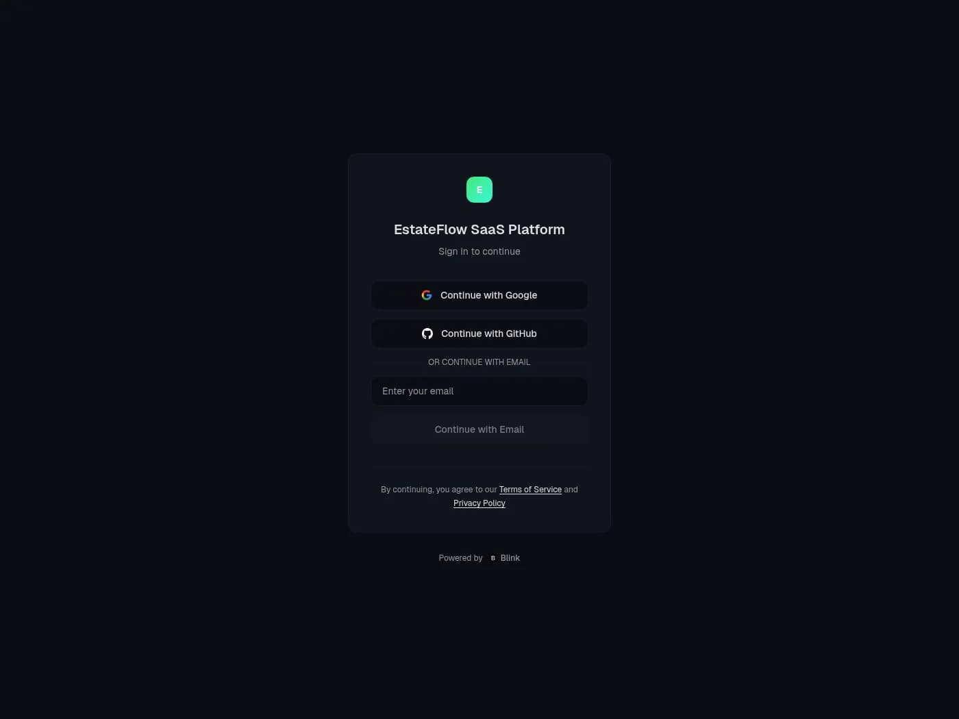 EstateFlow SaaS Platform