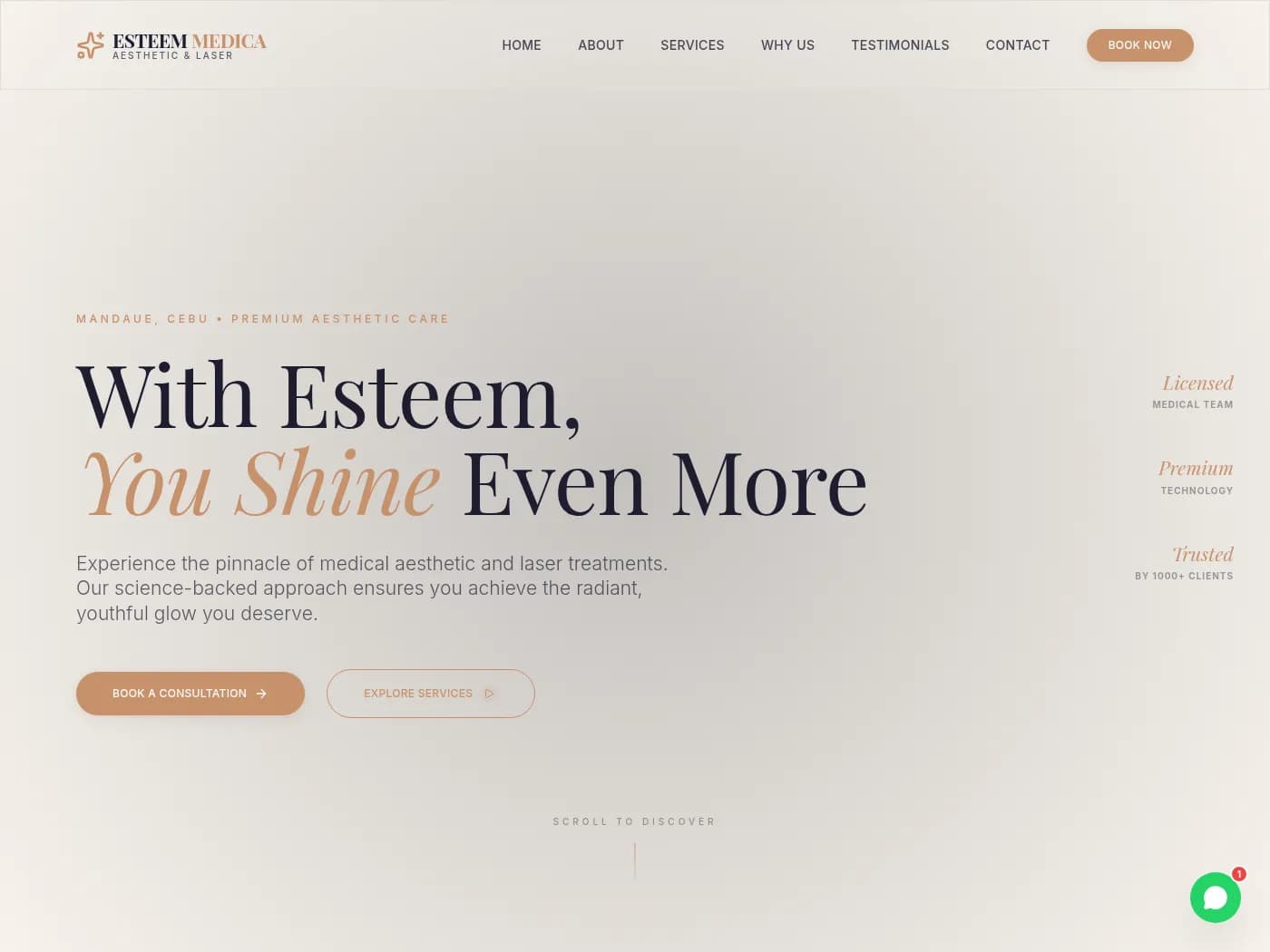 Esteem Medica Lux Site