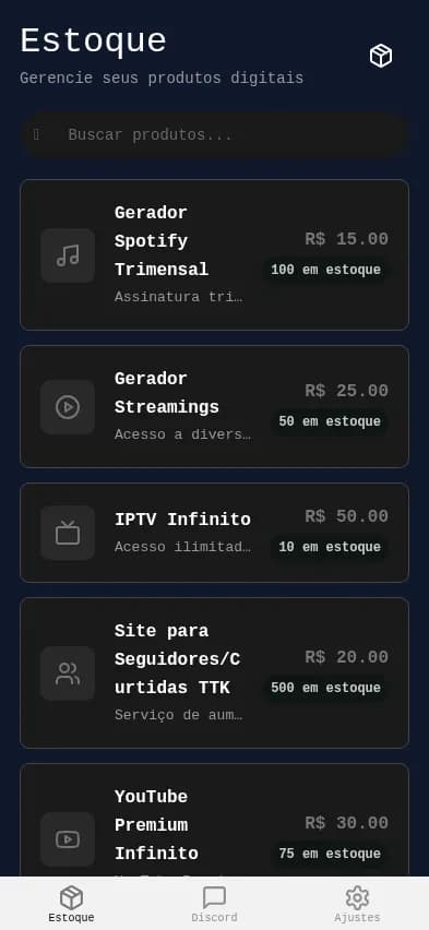EstoqueConnect Mobile