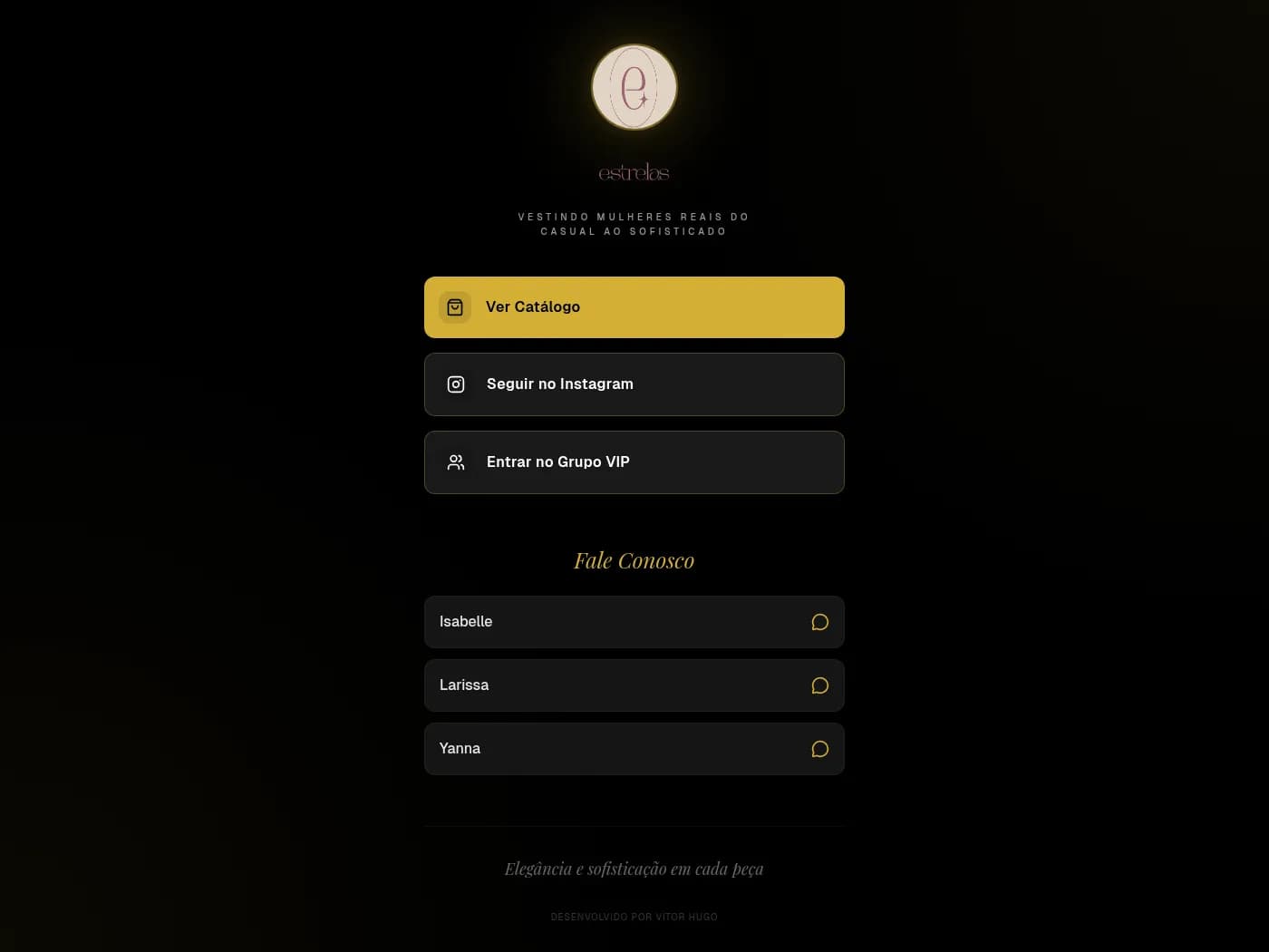 Estrelas Store Clone