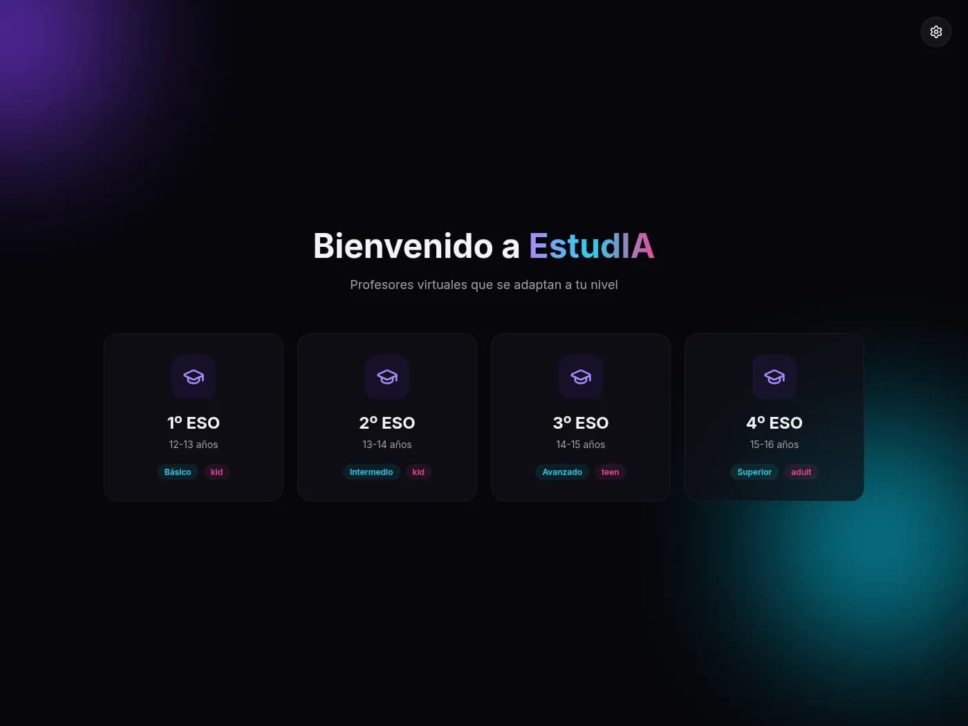 EstudIA Tutoria Inteligente