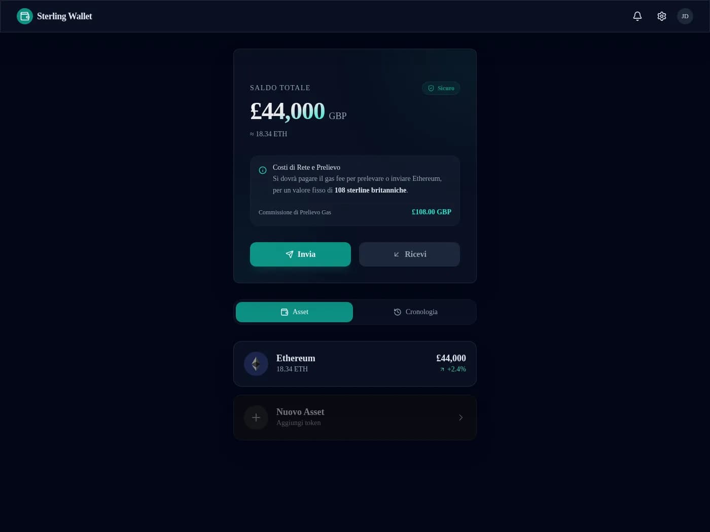 Sterling Ether Wallet
