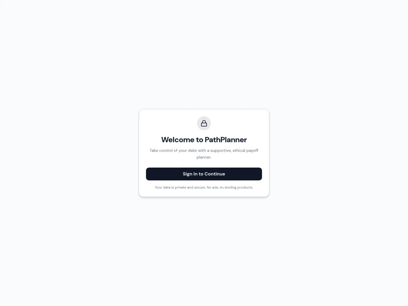 PathPlanner Debt Tracker