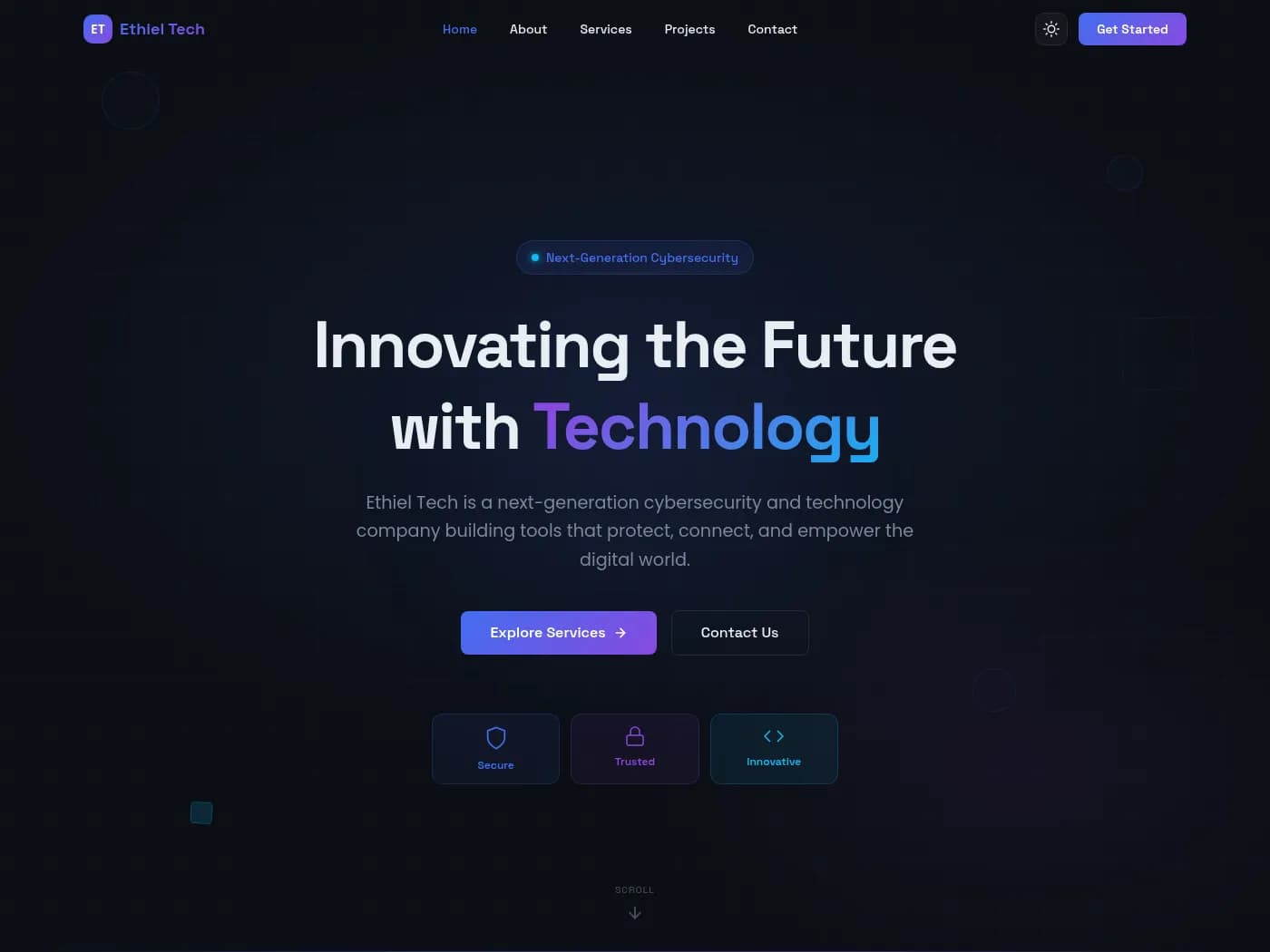 Ethiel Tech Website