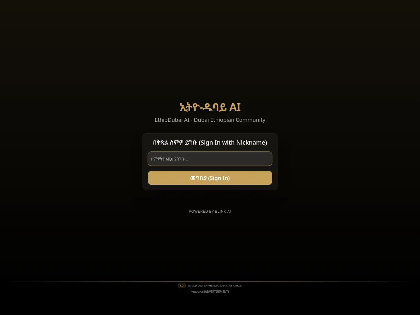 EthioDubai AI PWA