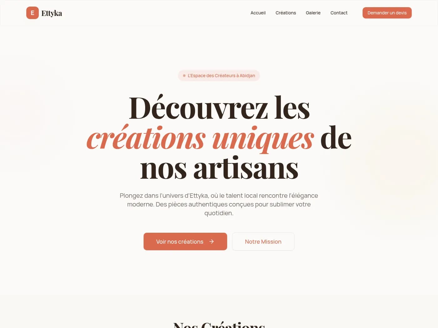 Ettyka Créateurs Web