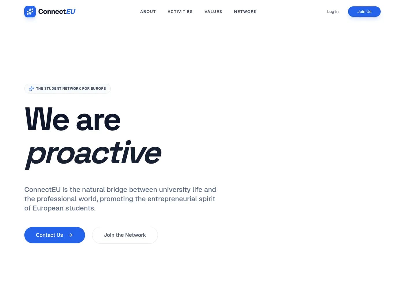 ConnectEU Activities Hub