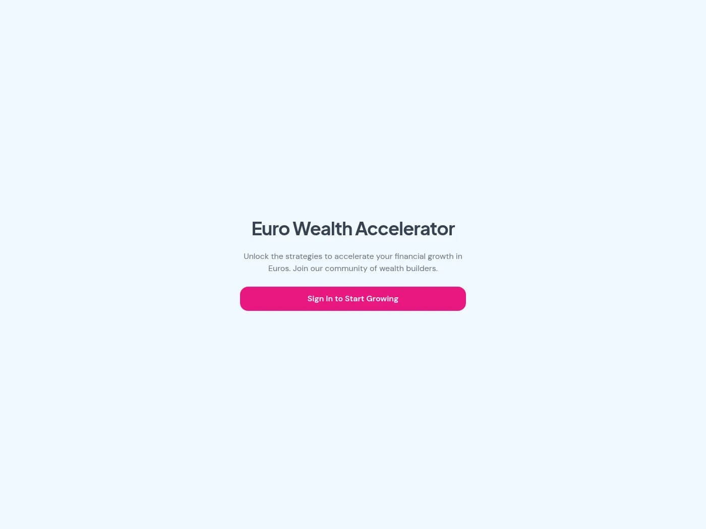Euro Wealth Accelerator