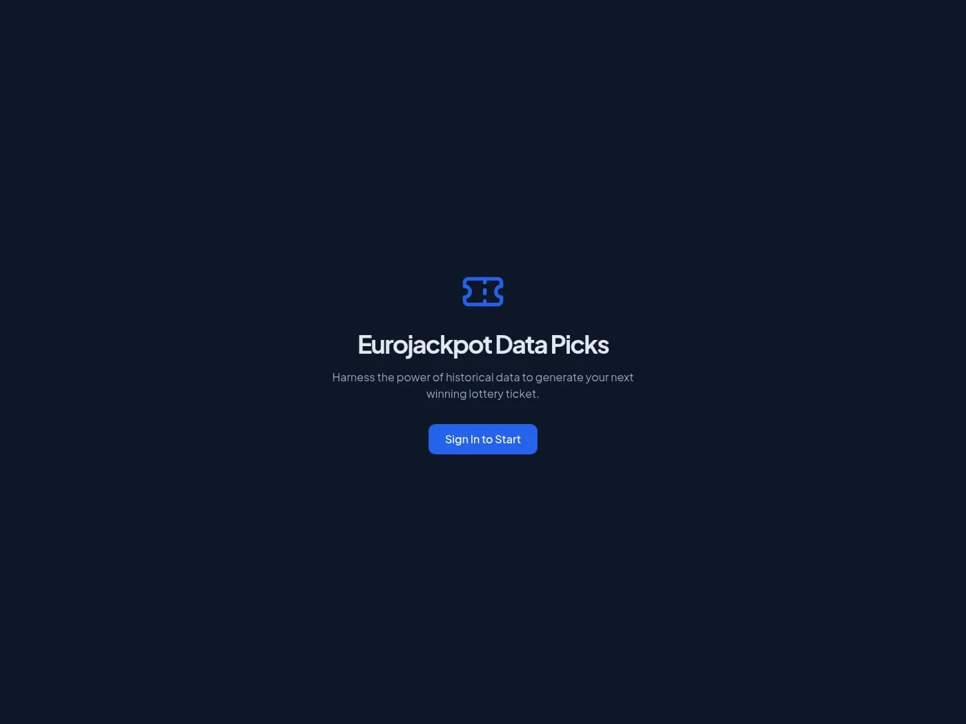 Eurojackpot Data Picks