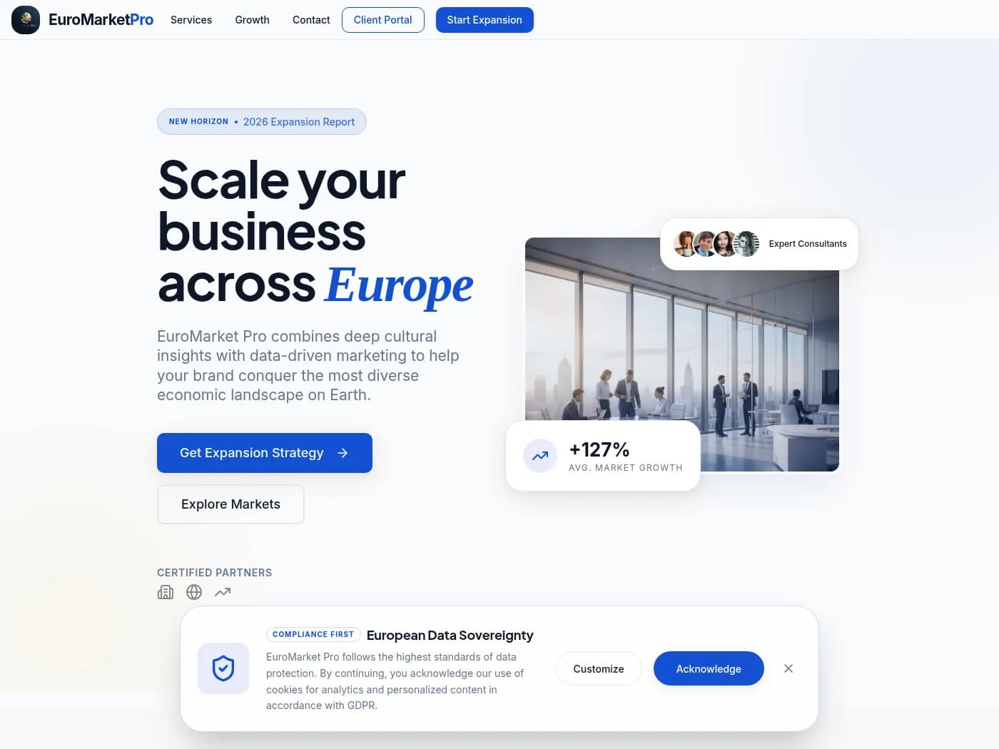 EuroMarket Landing