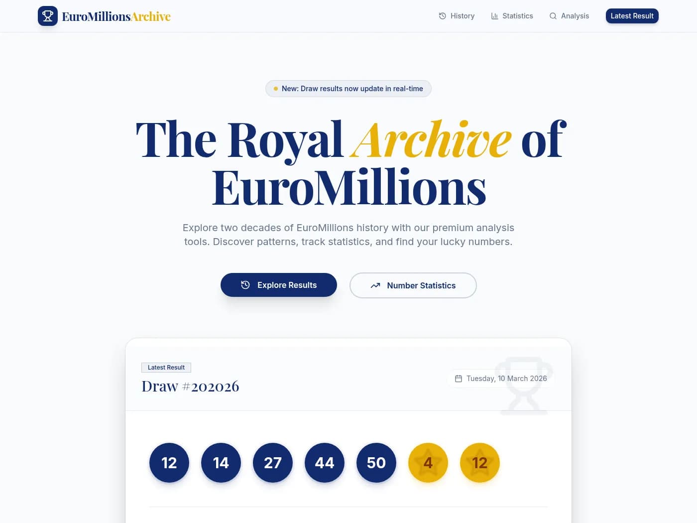 Euromillions Archive