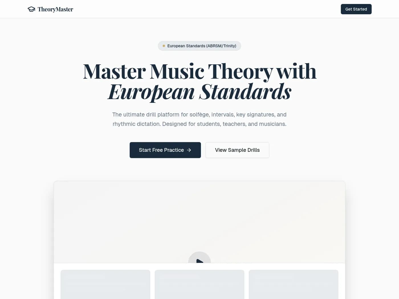 Europe Music Theory Drill