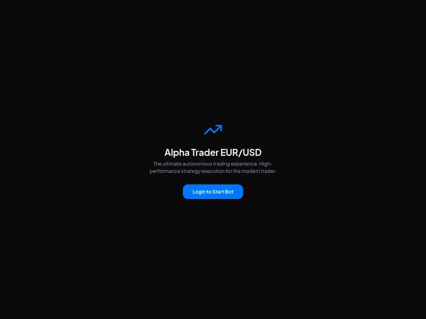 Euro/USD Trader Bot