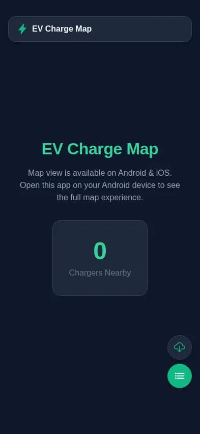 EV Charge Map App