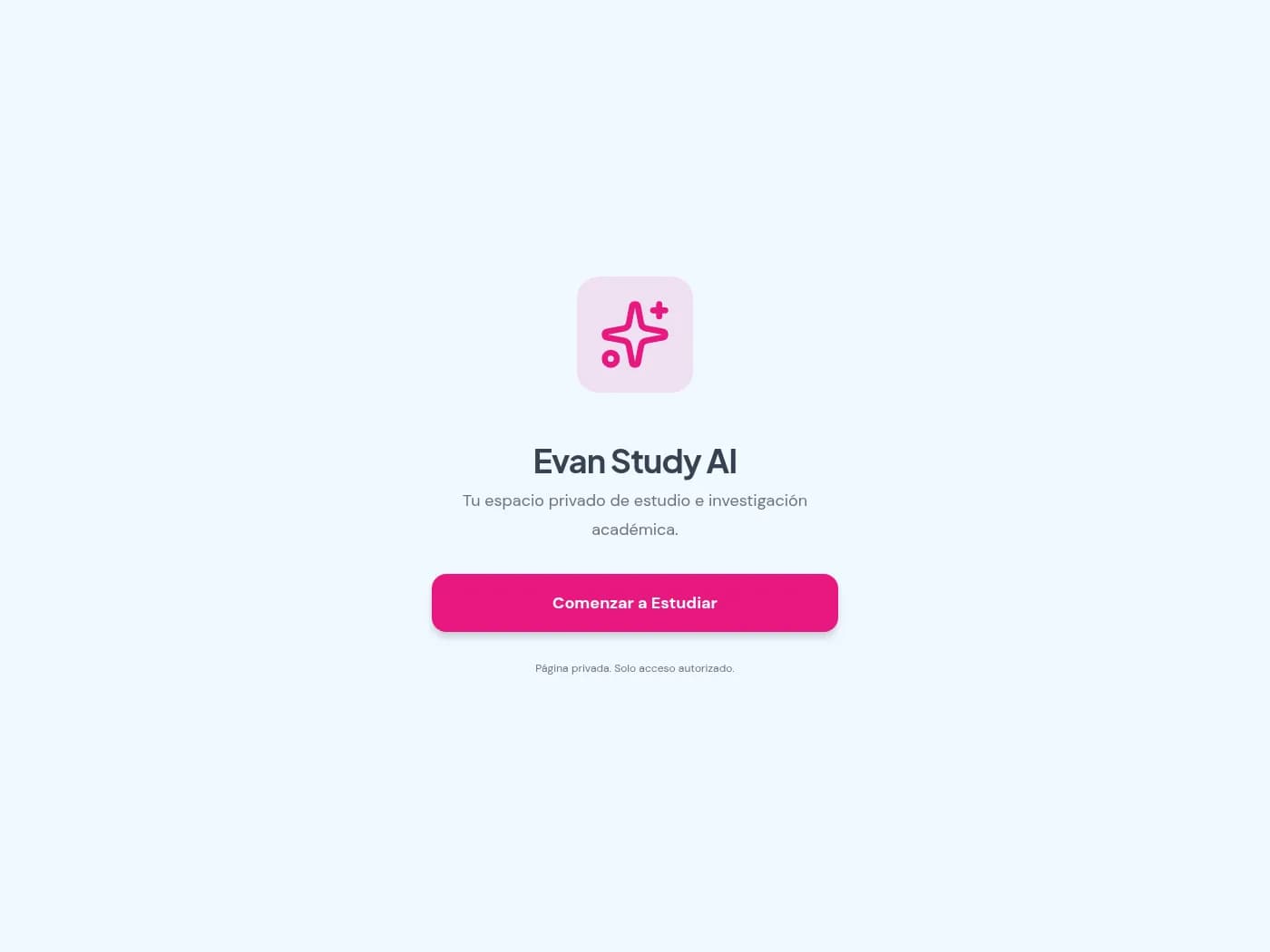Evan Study AI