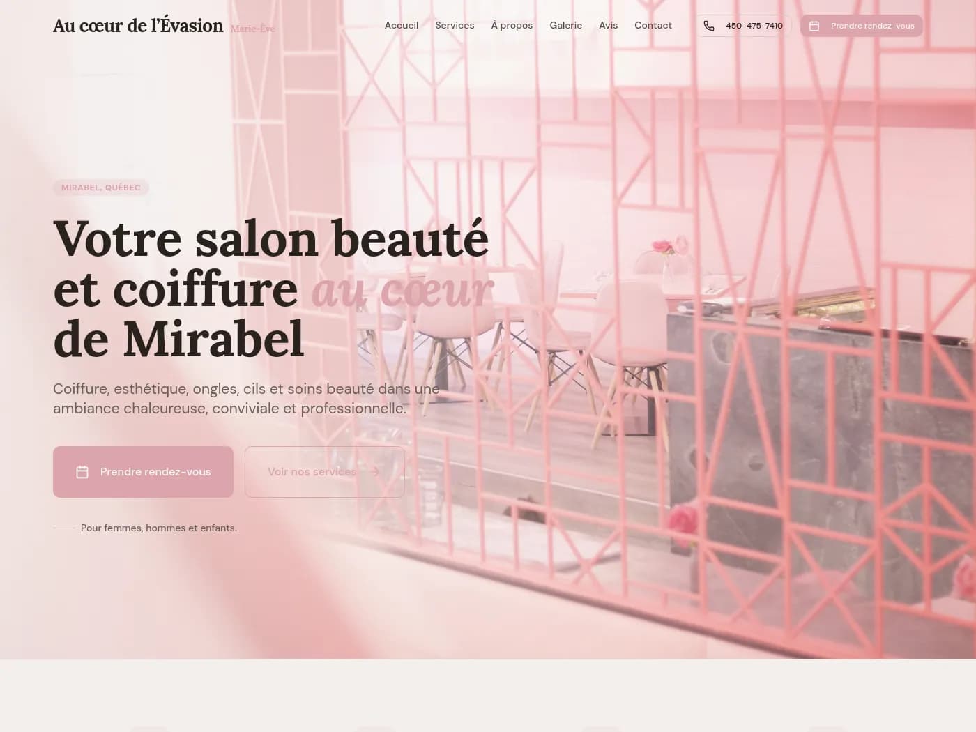 Évasion Beauté Mirabel