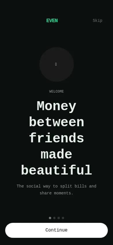 EVEN Split With Friends