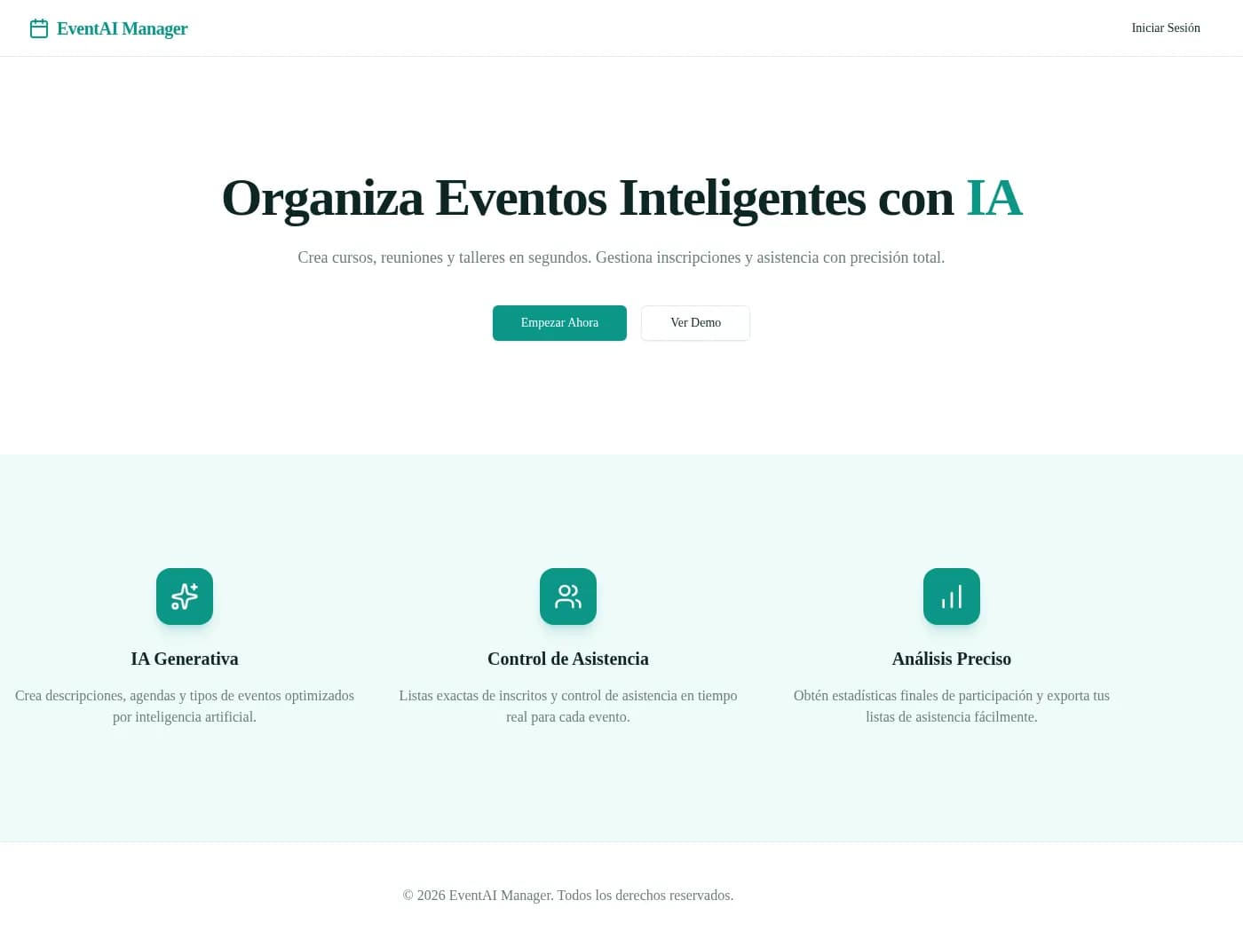 EventAI Manager