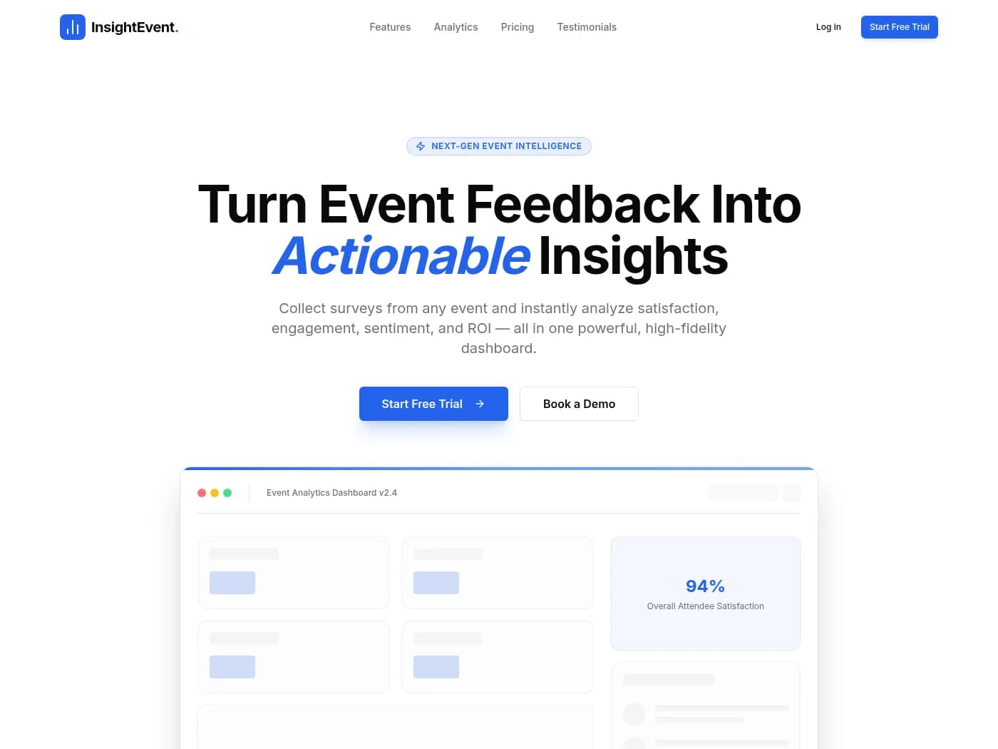 InsightEvent Analytics