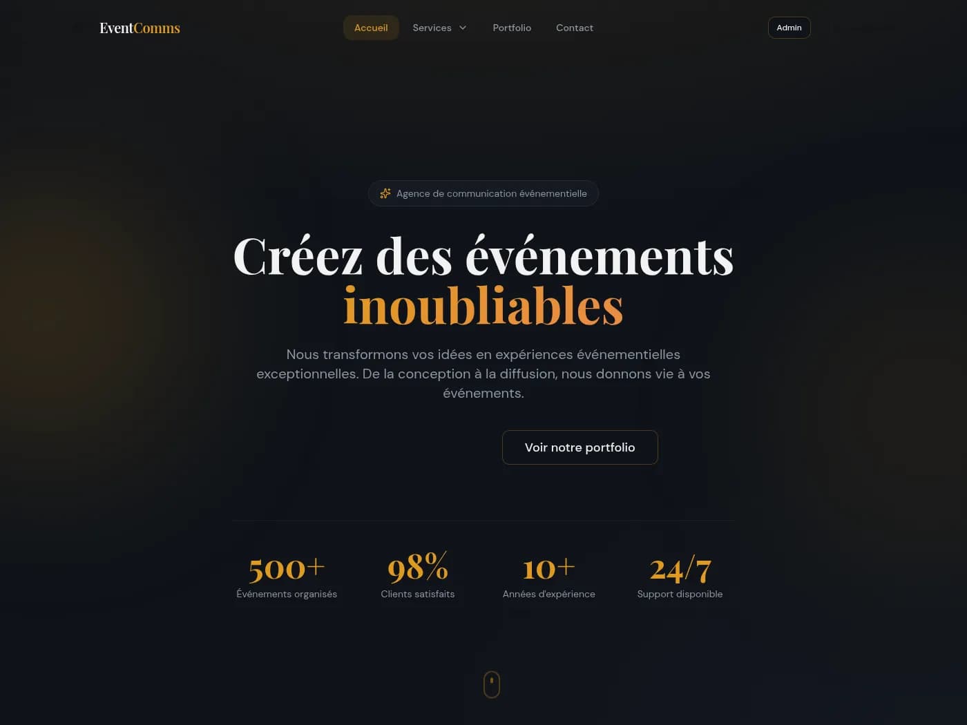 Event Comms Pro Site