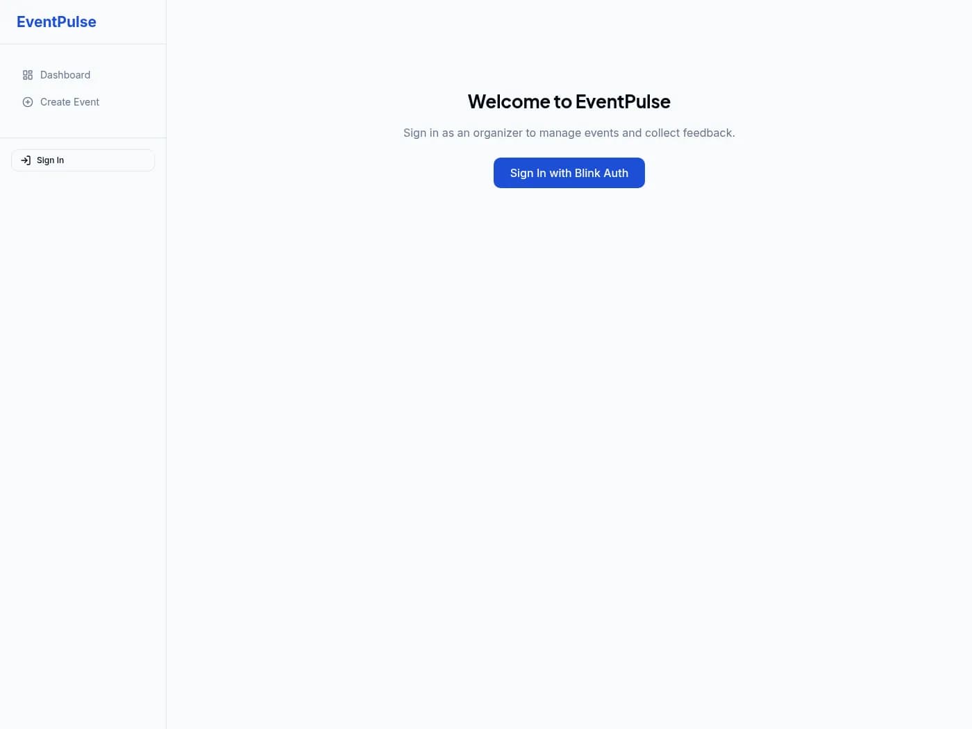 Event Feedback Portal