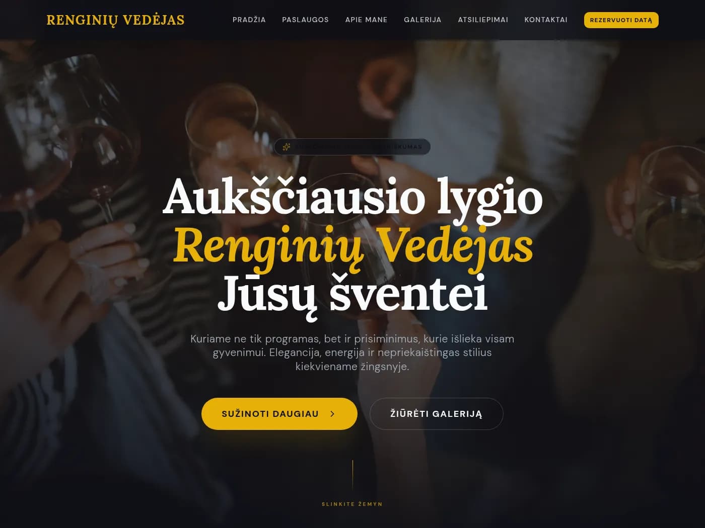Event Host Promo Site