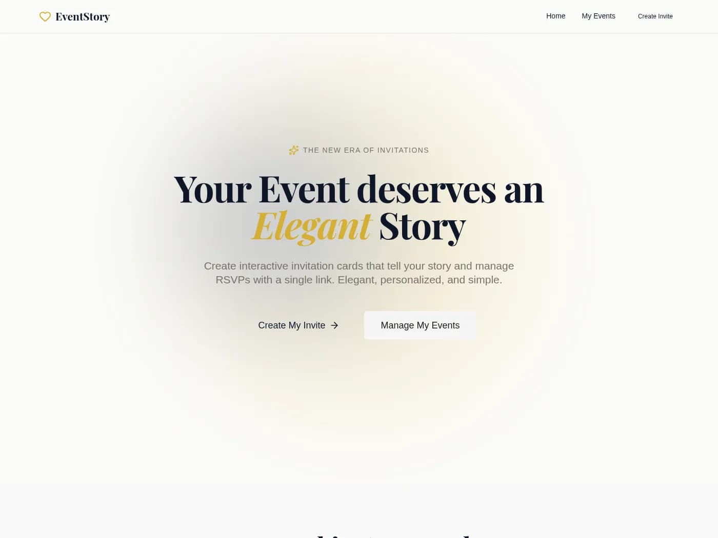 EventStory Invite