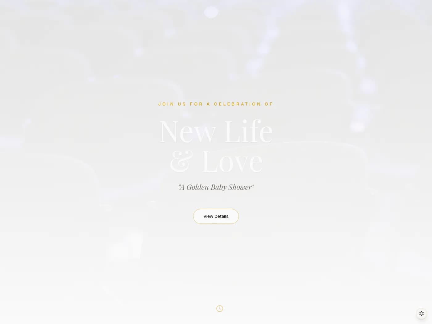 Elegant Event Invitation Site