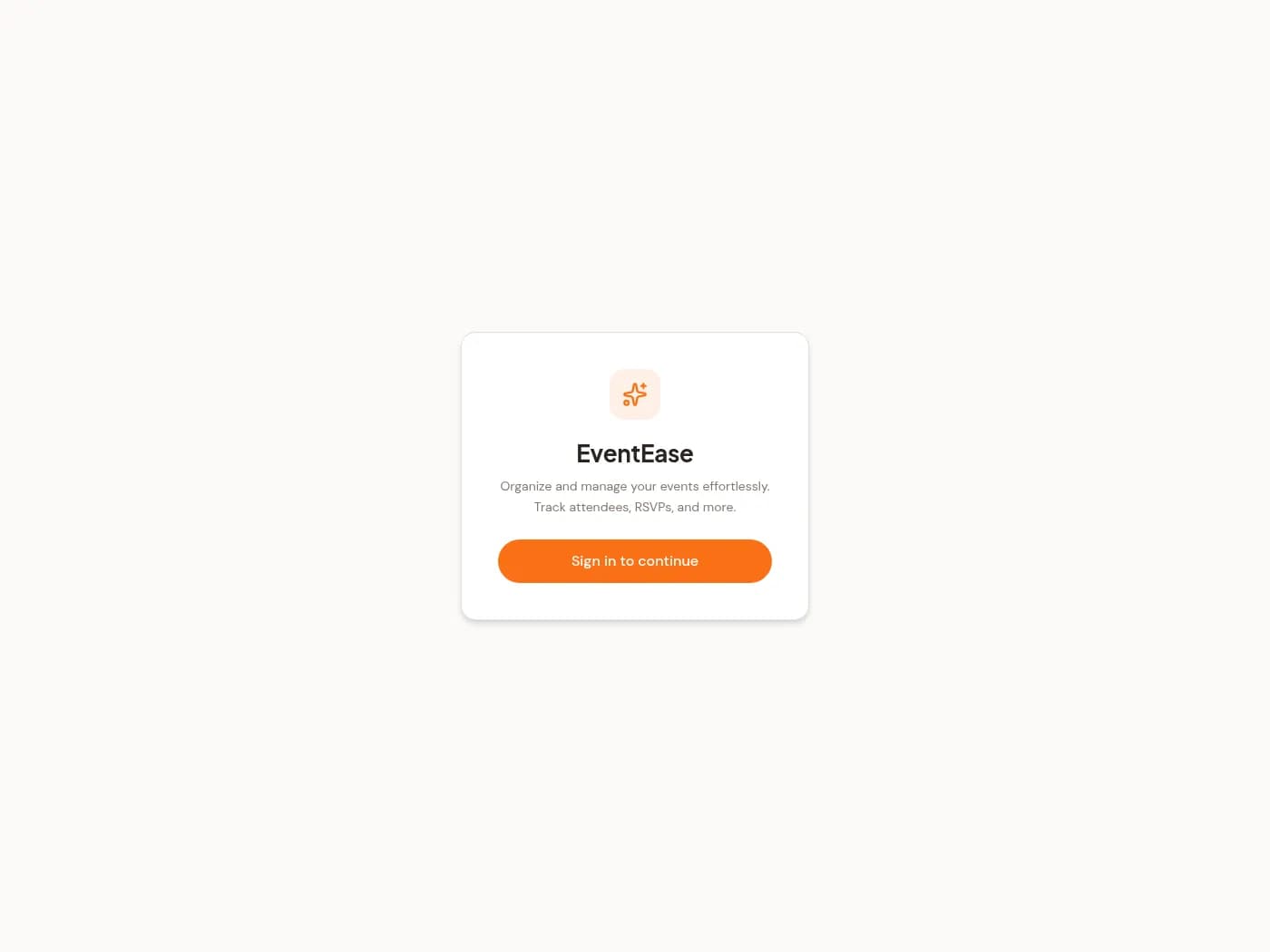 EventEase Organizer