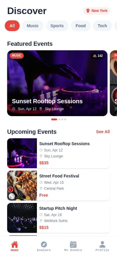 Event Social App