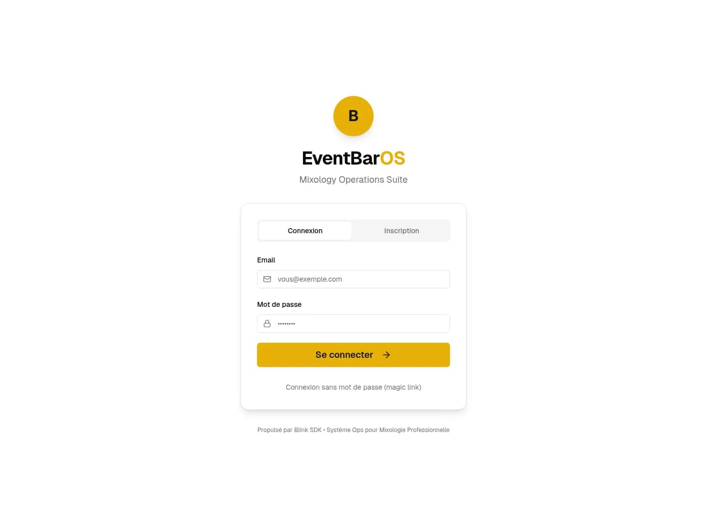 EventBarOS Suite