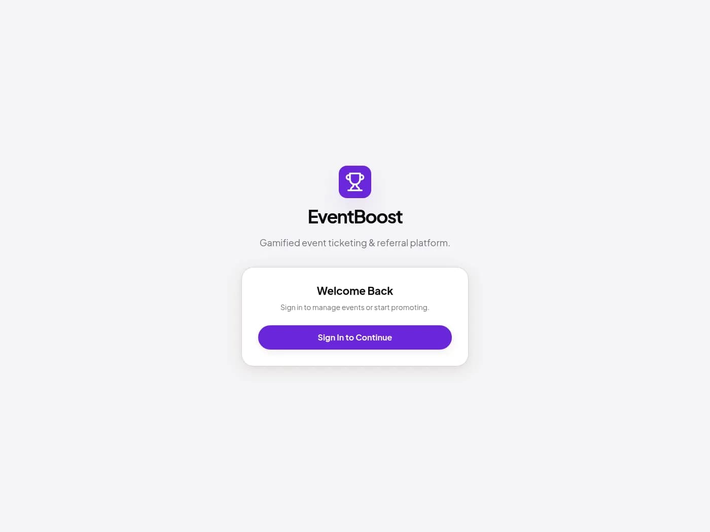 EventBoost SaaS
