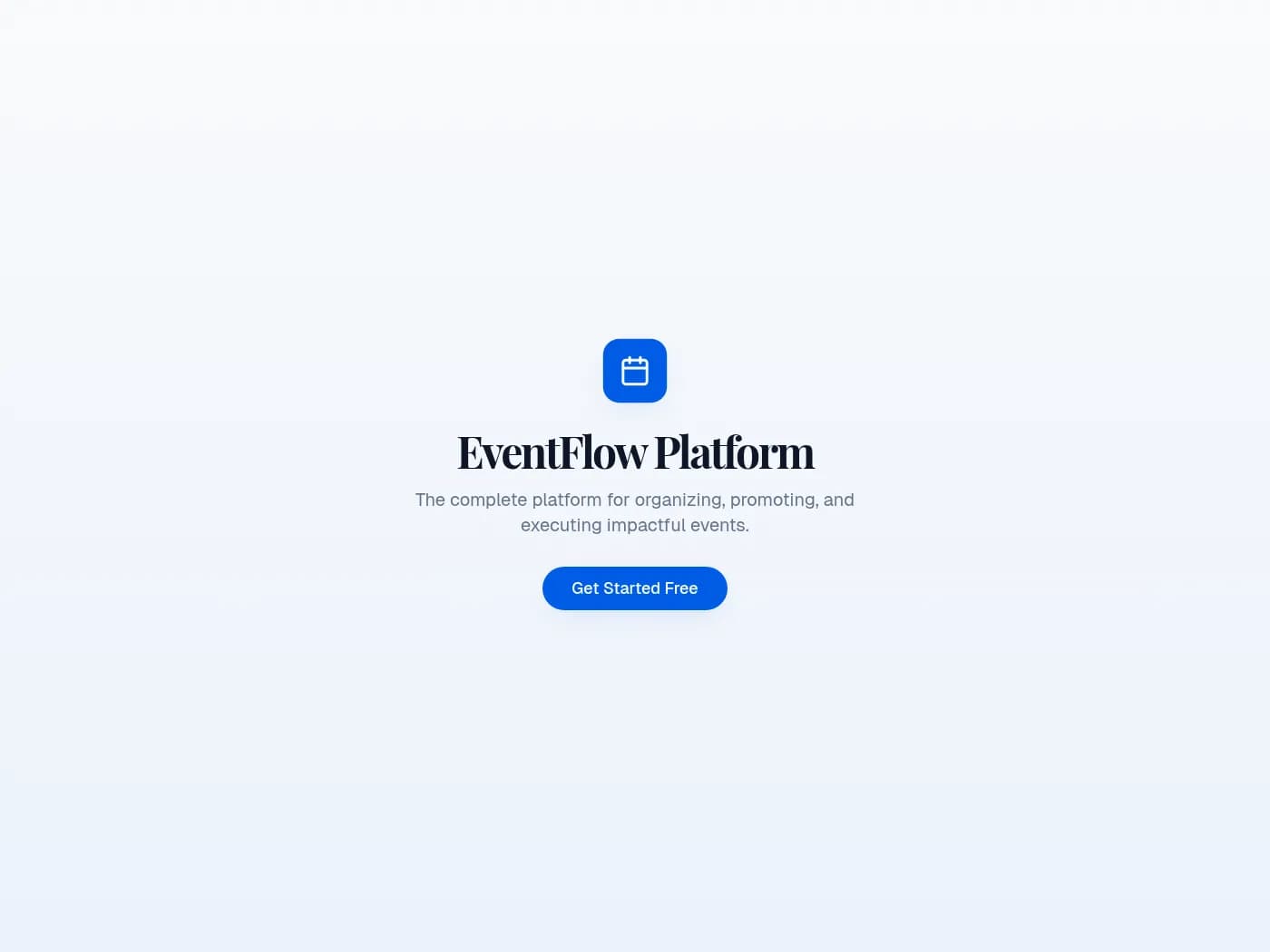 EventFlow Platform