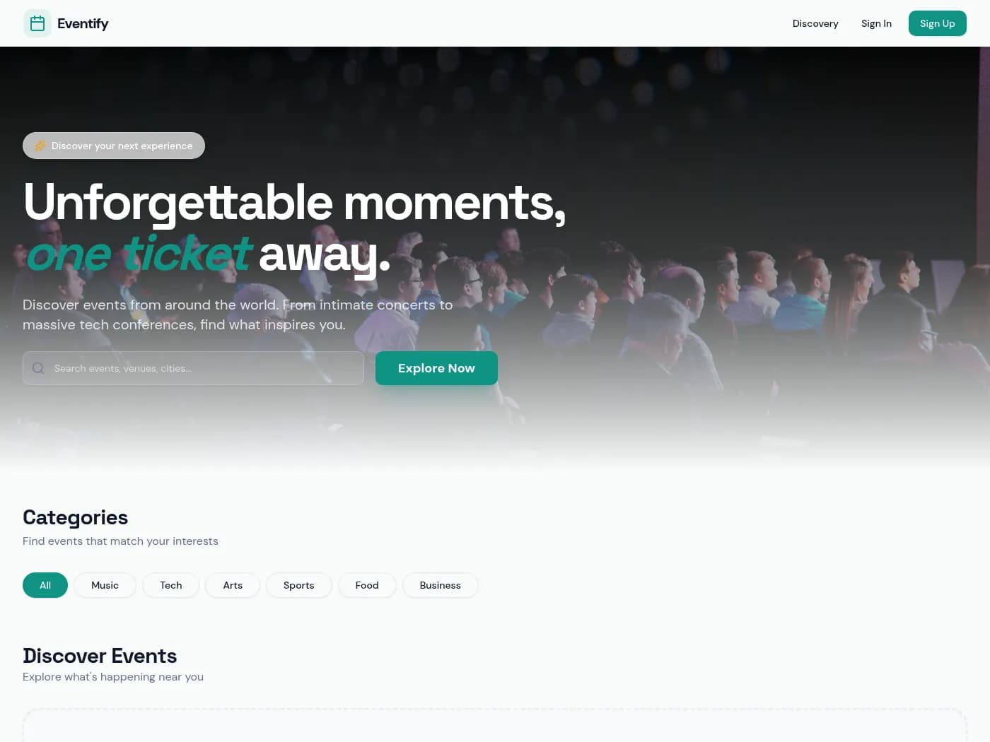 Eventify Platform
