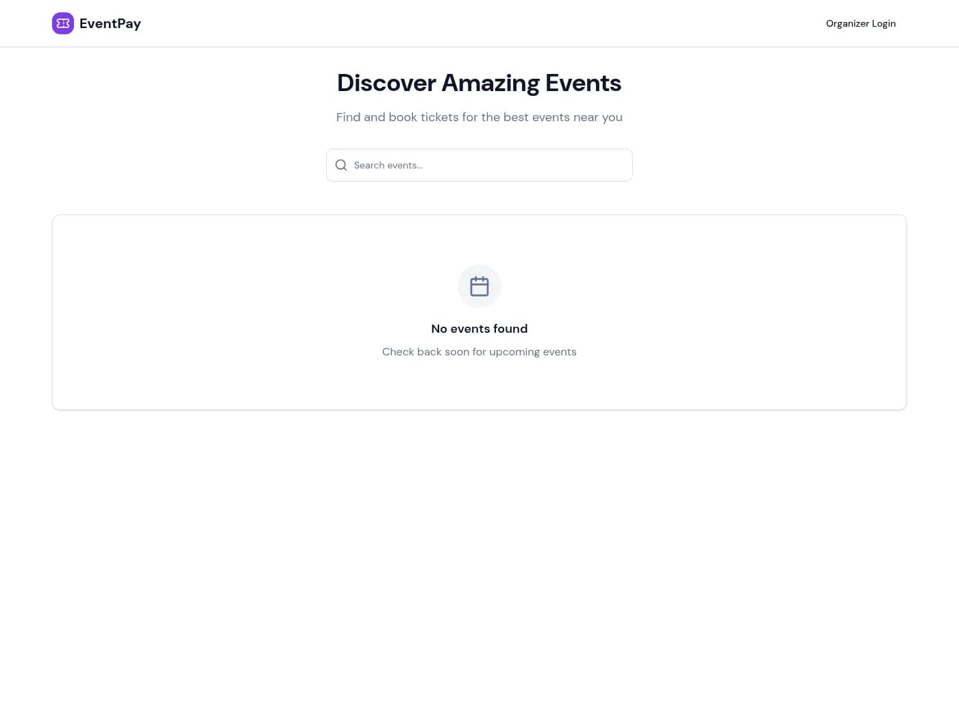 EventPay Manager
