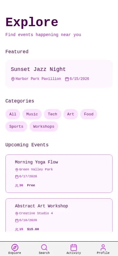 X Events
