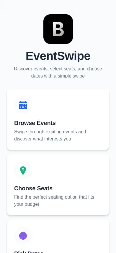 EventSwipe Expo App