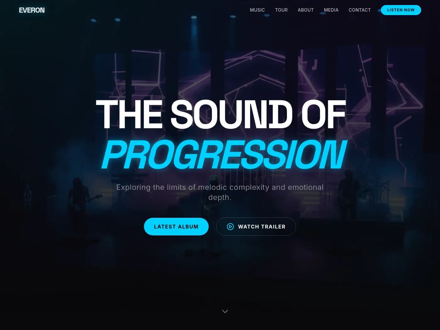 Everon Band Homepage