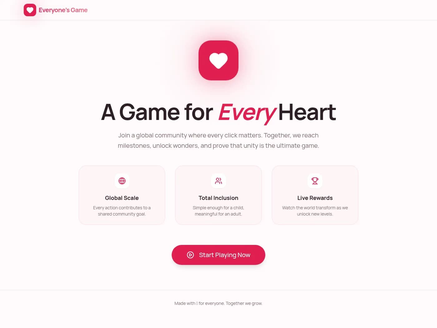 Everyone's Game