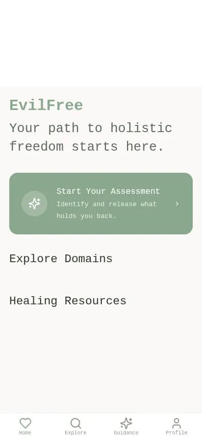 EvilFree Guidance App