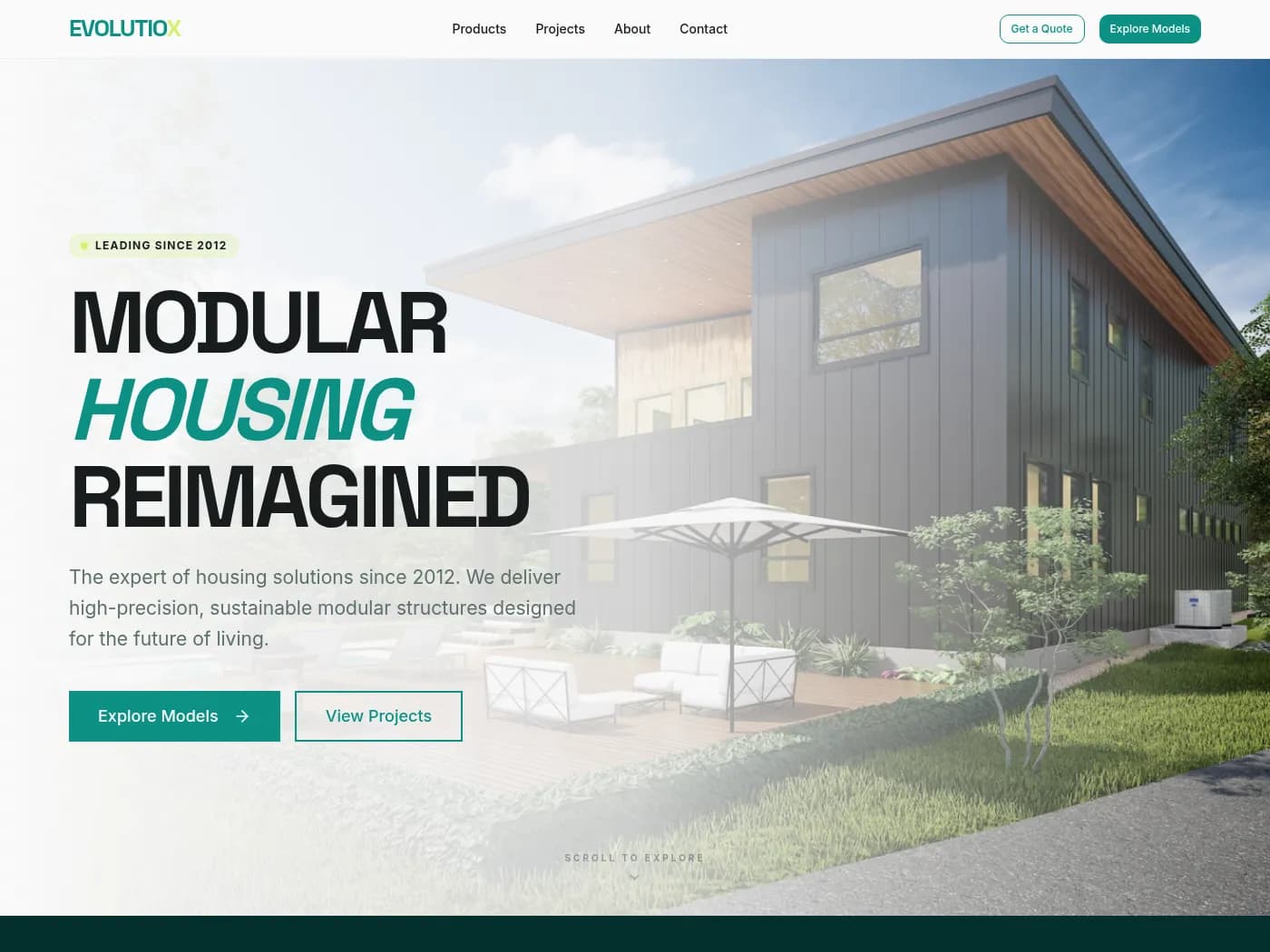 EvolutioX Company Site