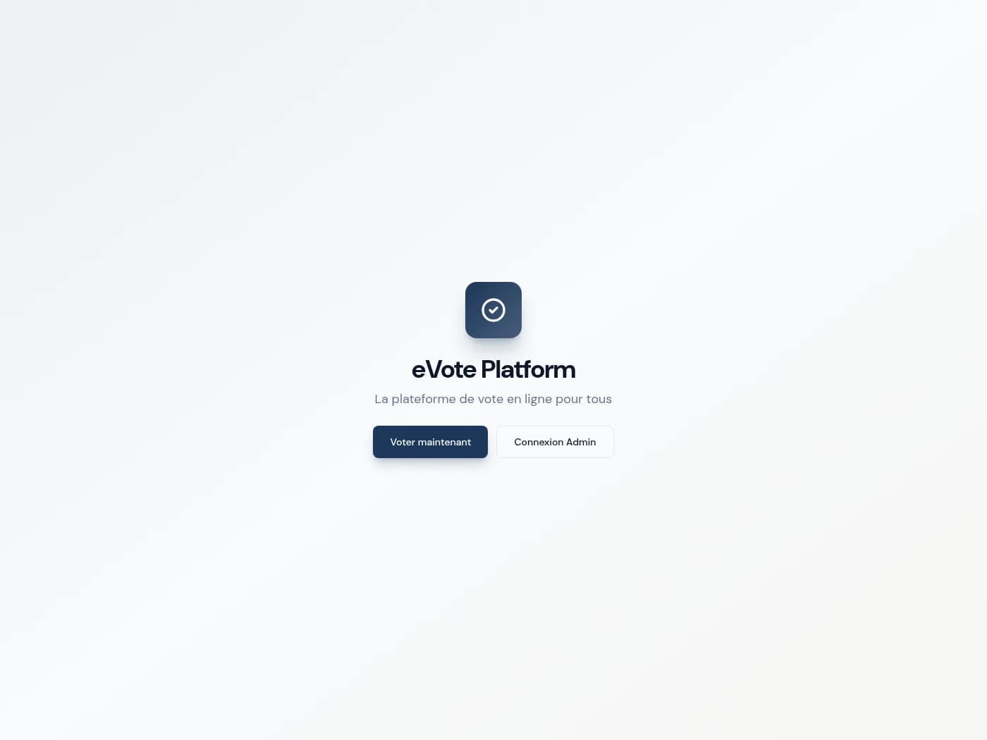 eVote Platform